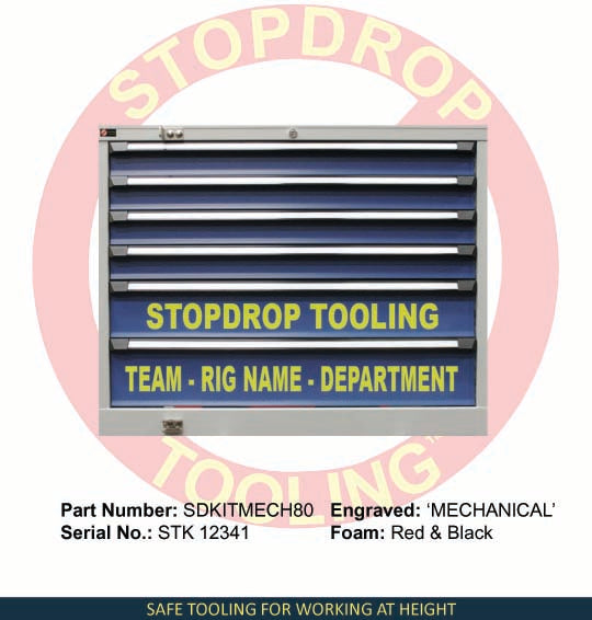 Stopdrop Mechanical Tool Kit SDKITMECH80, For Working At Height | Shopataos