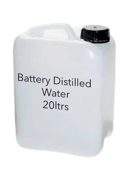 Battery Distilled Water - 20ltrs Can– Shopataos