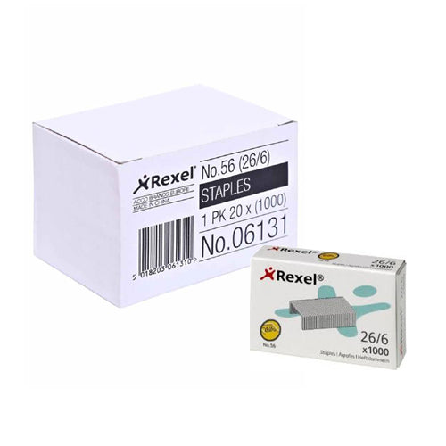 Rexel Stapler Pin 26/6, 20Pkt Box– Shopataos