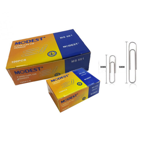 Modest Paper Clips/Pins - 10pkt/Box– Shopataos